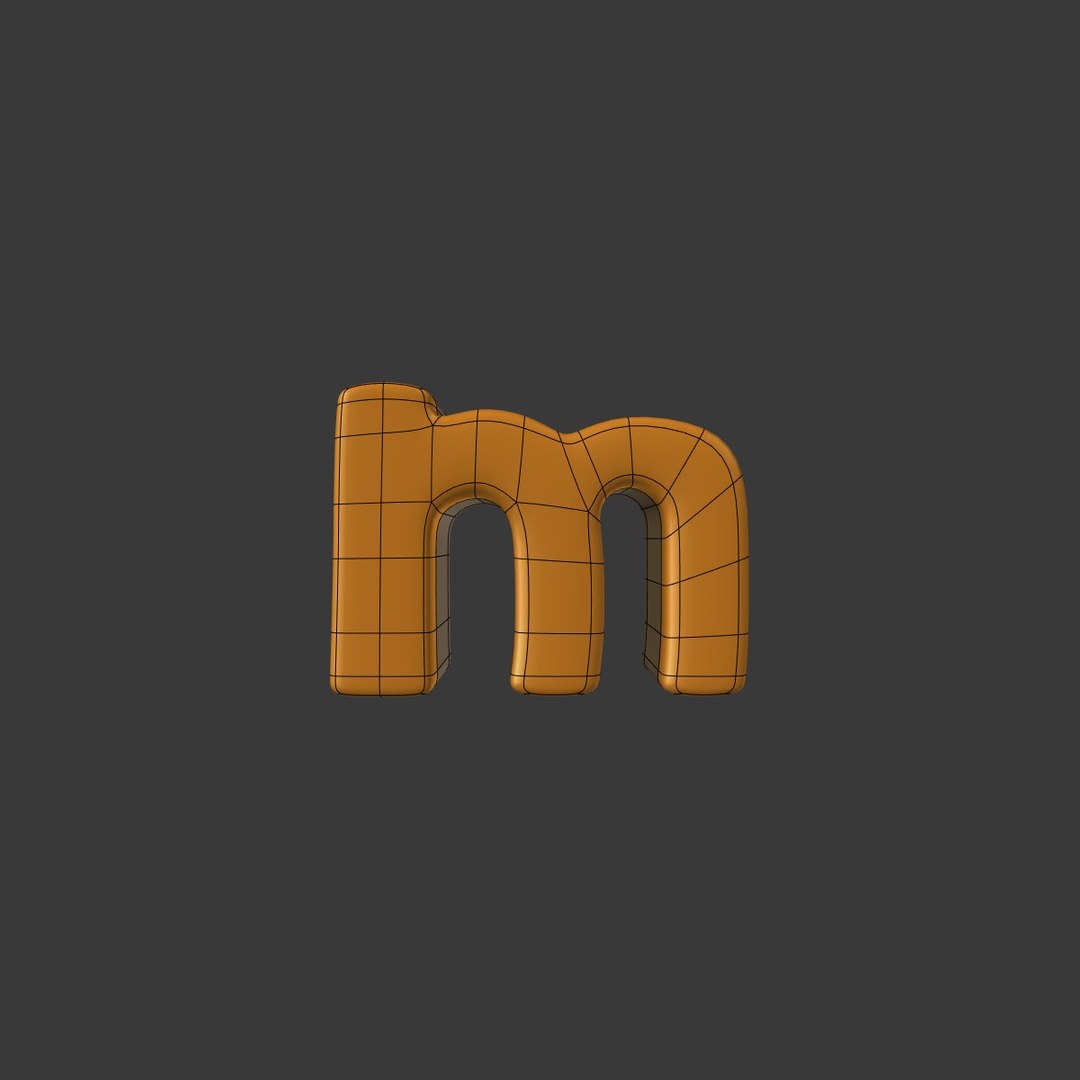 Cartoon Alphabet 3D Model - TurboSquid 1472717