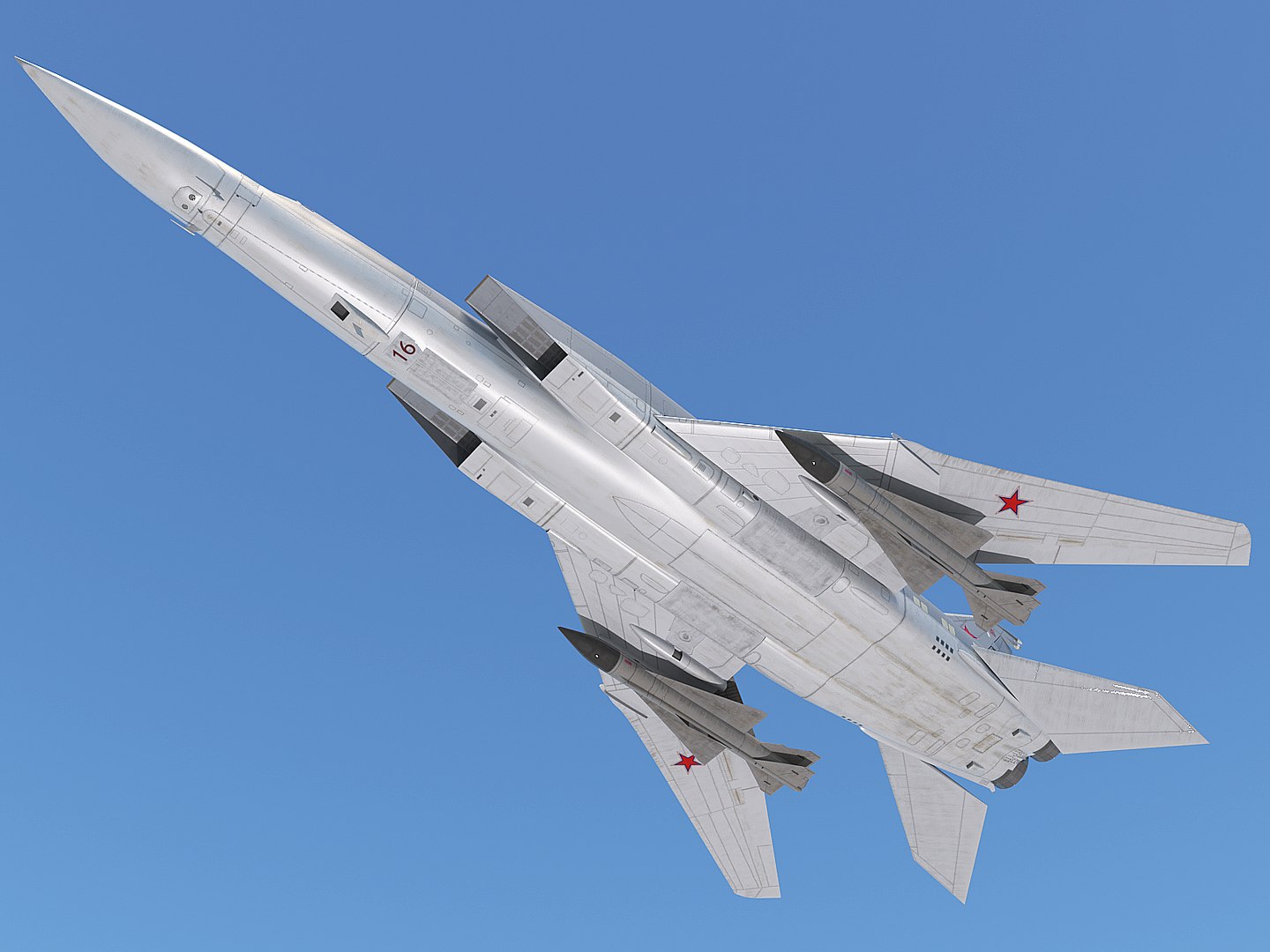 Tupolev Tu 22 Model - TurboSquid 1232172