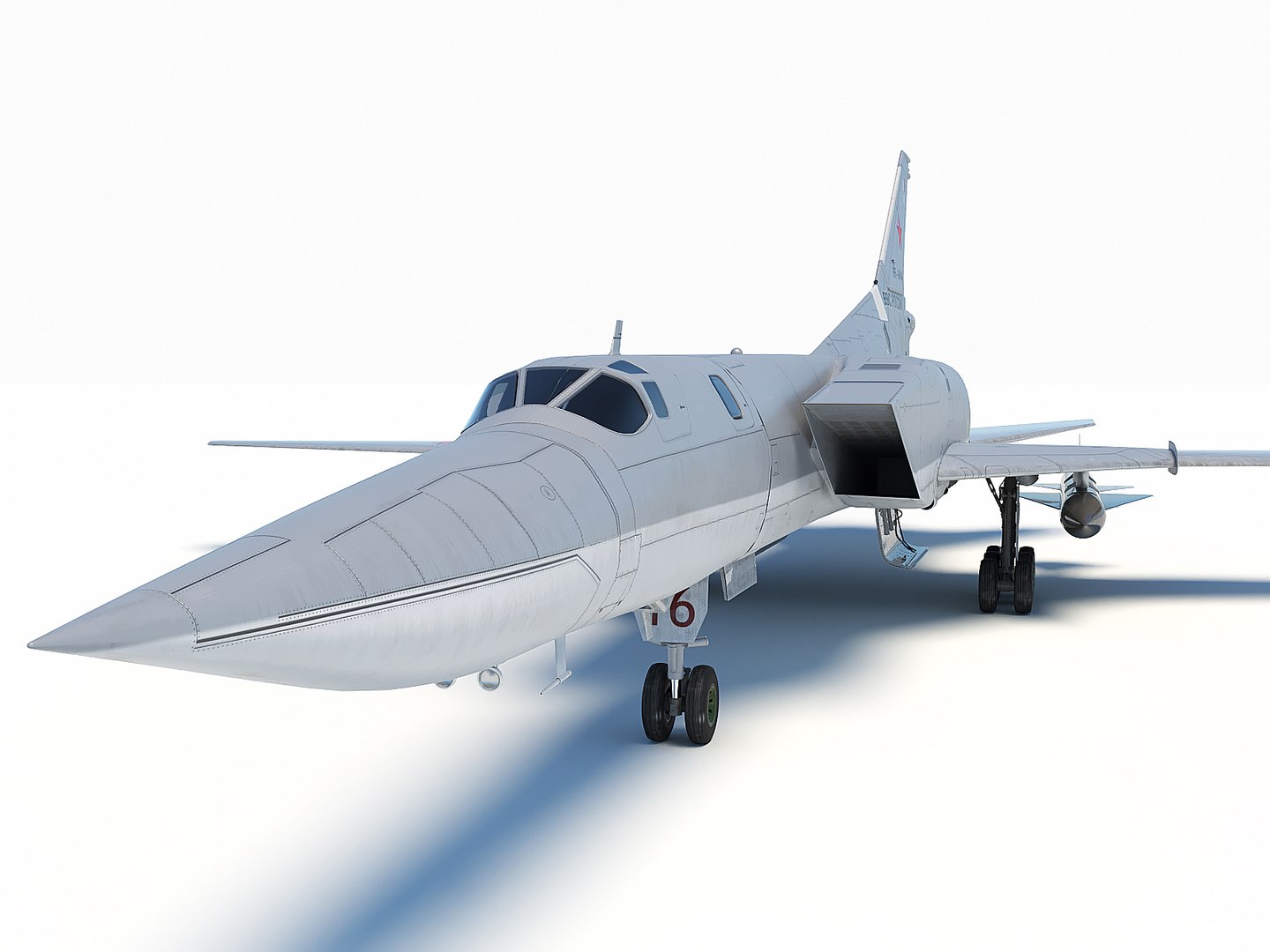 Tupolev Tu 22 Model - TurboSquid 1232172