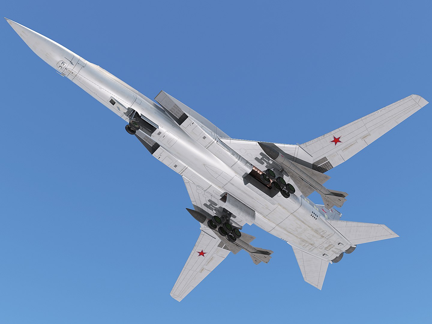Tupolev Tu 22 Model - TurboSquid 1232172