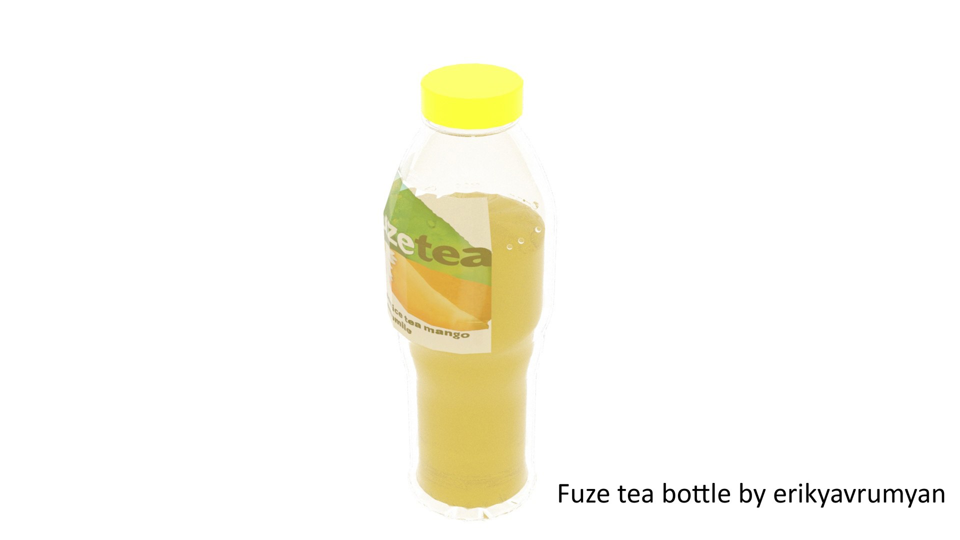 Free 3D Model Bottle Fuze Tea - TurboSquid 1571491