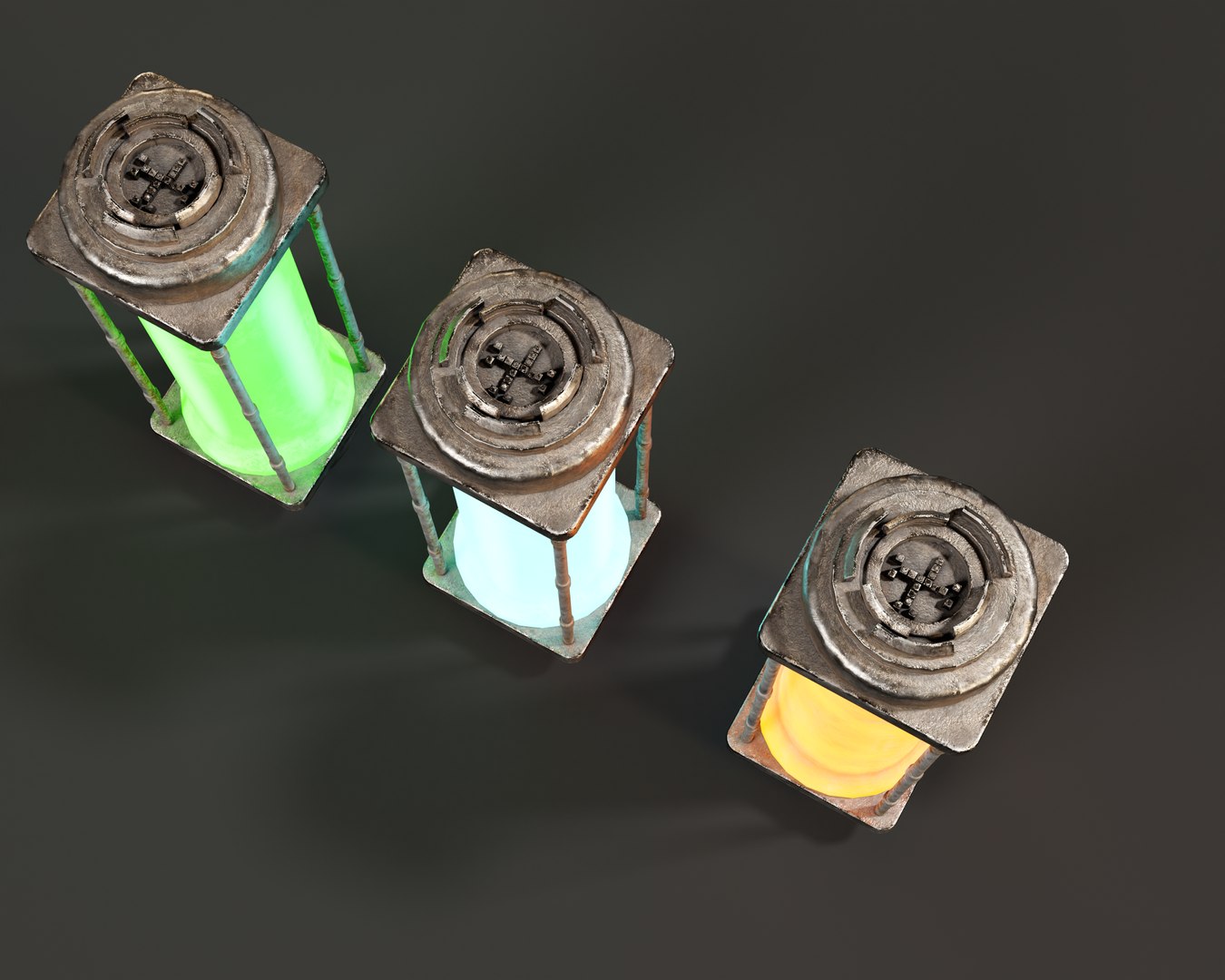 Sci-Fi Power Cells 3D Model - TurboSquid 2357567