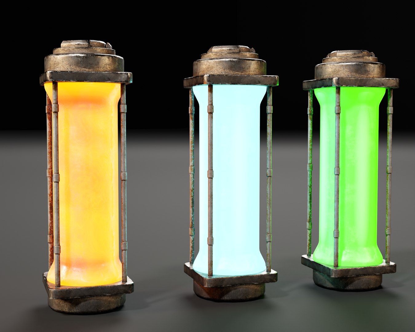 Sci-Fi Power Cells 3D Model - TurboSquid 2357567