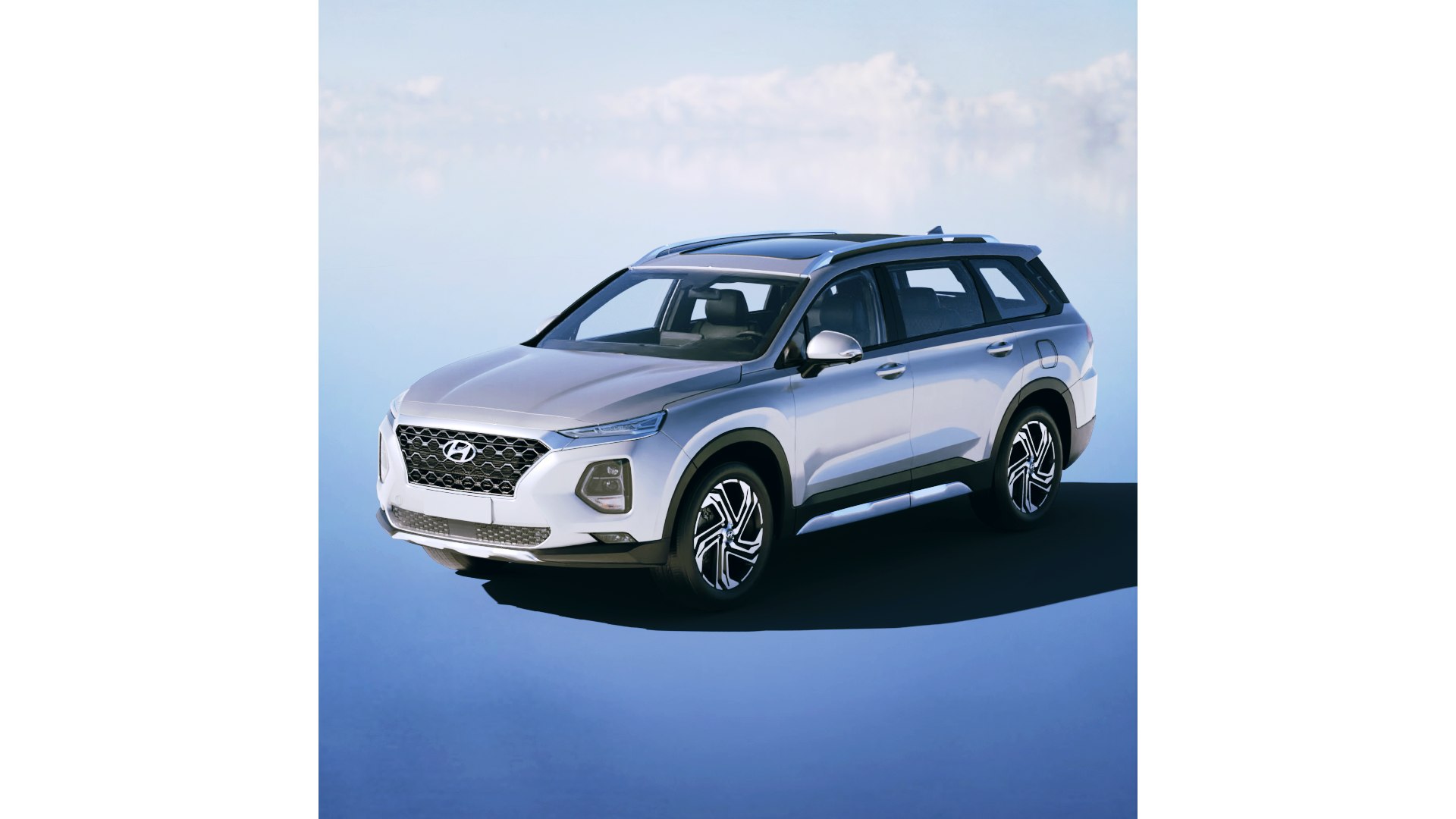 Hyundai Santa Fe 2020 3D model - TurboSquid 2062146