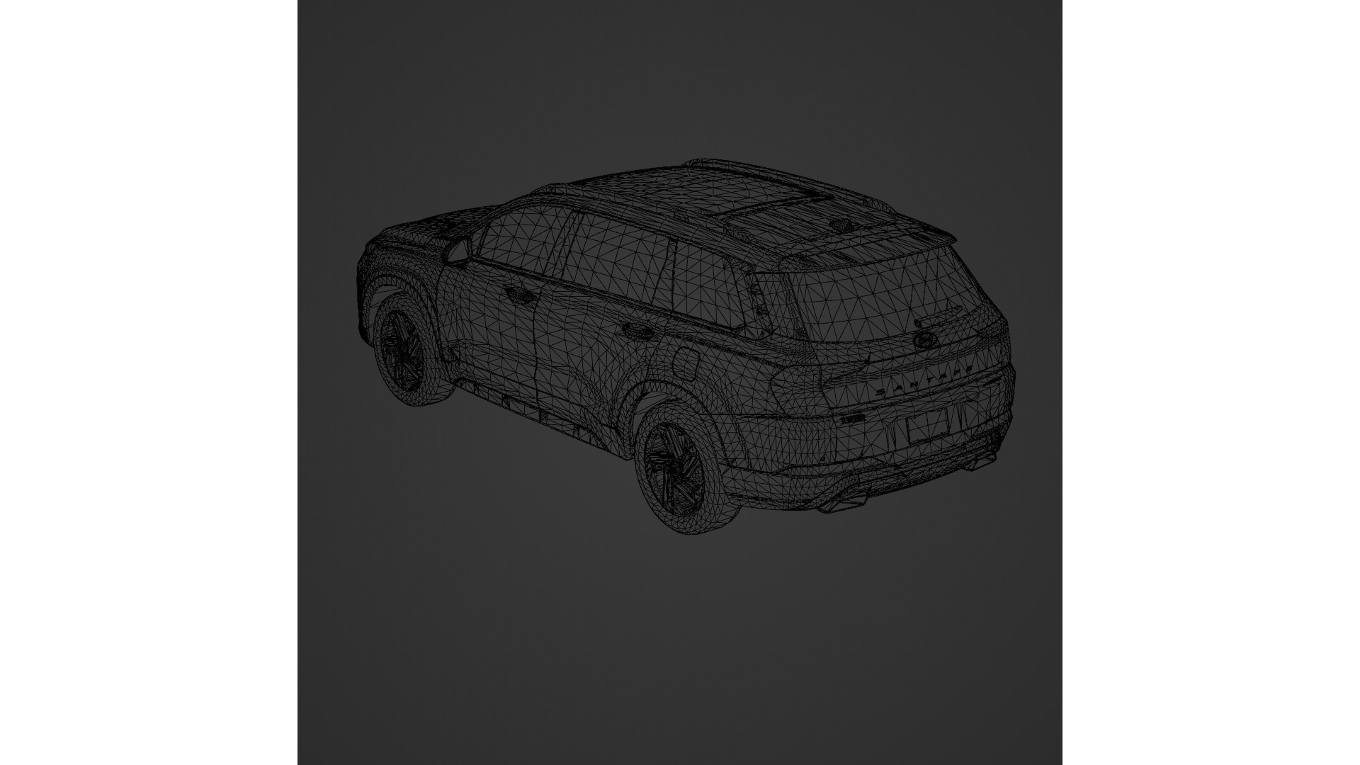 Hyundai Santa Fe 2020 3D model - TurboSquid 2062146
