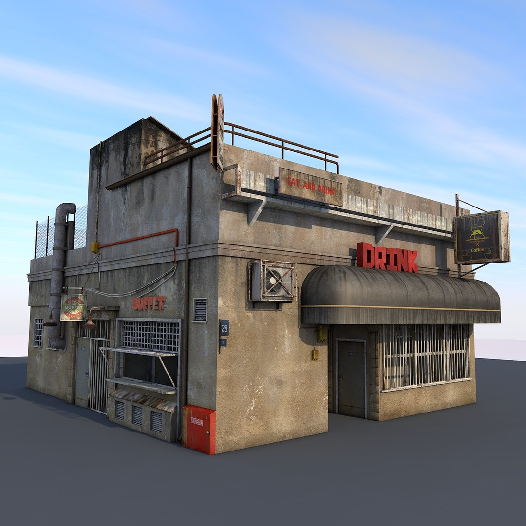 3D Shop Games Ready - TurboSquid 1223255