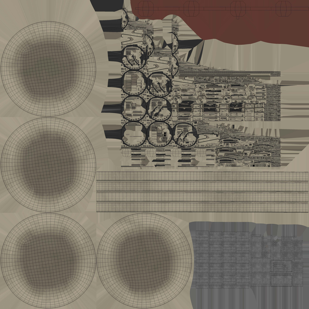 대형 포트 컬렉션 3D 모델 - TurboSquid 1829384