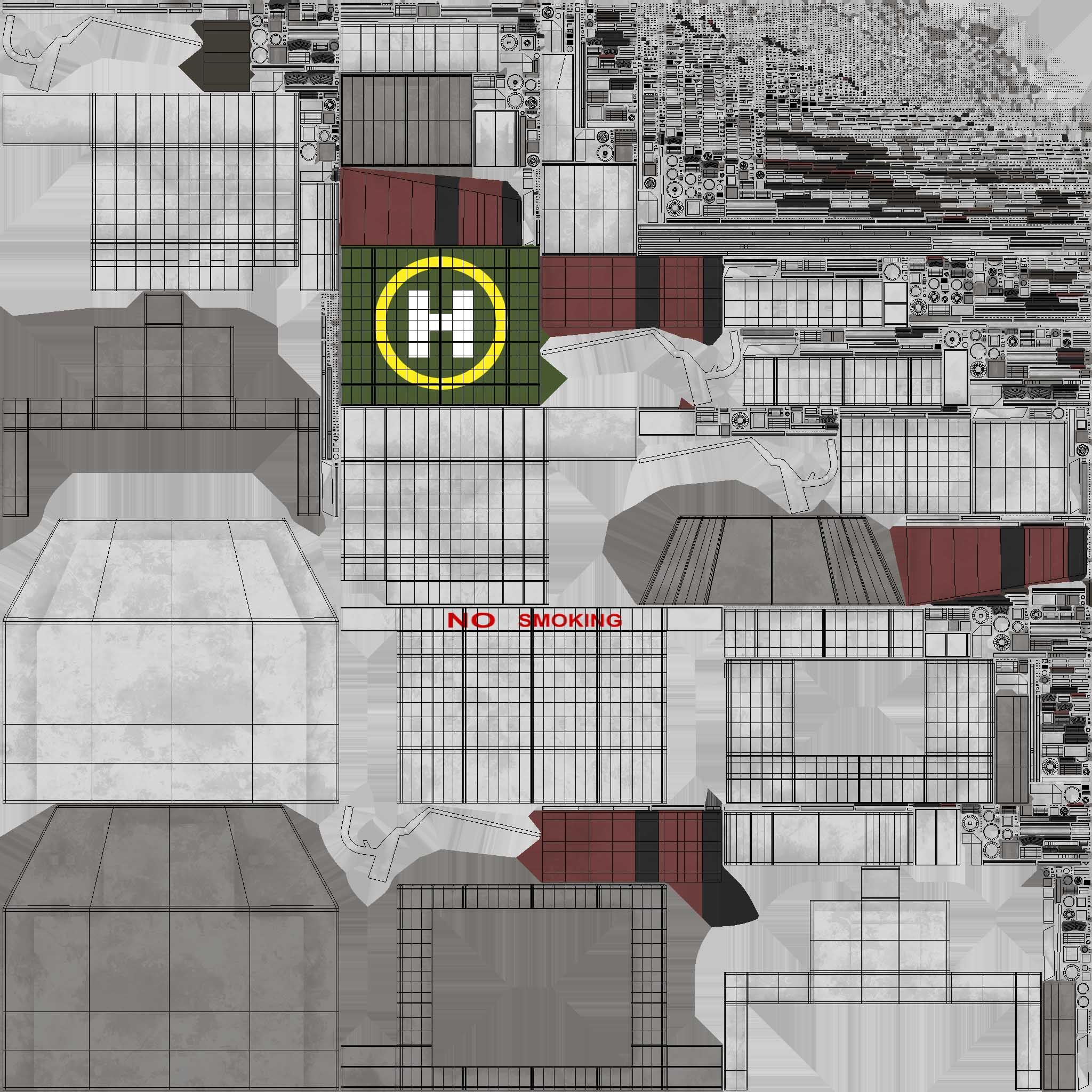 대형 포트 컬렉션 3D 모델 - TurboSquid 1829384