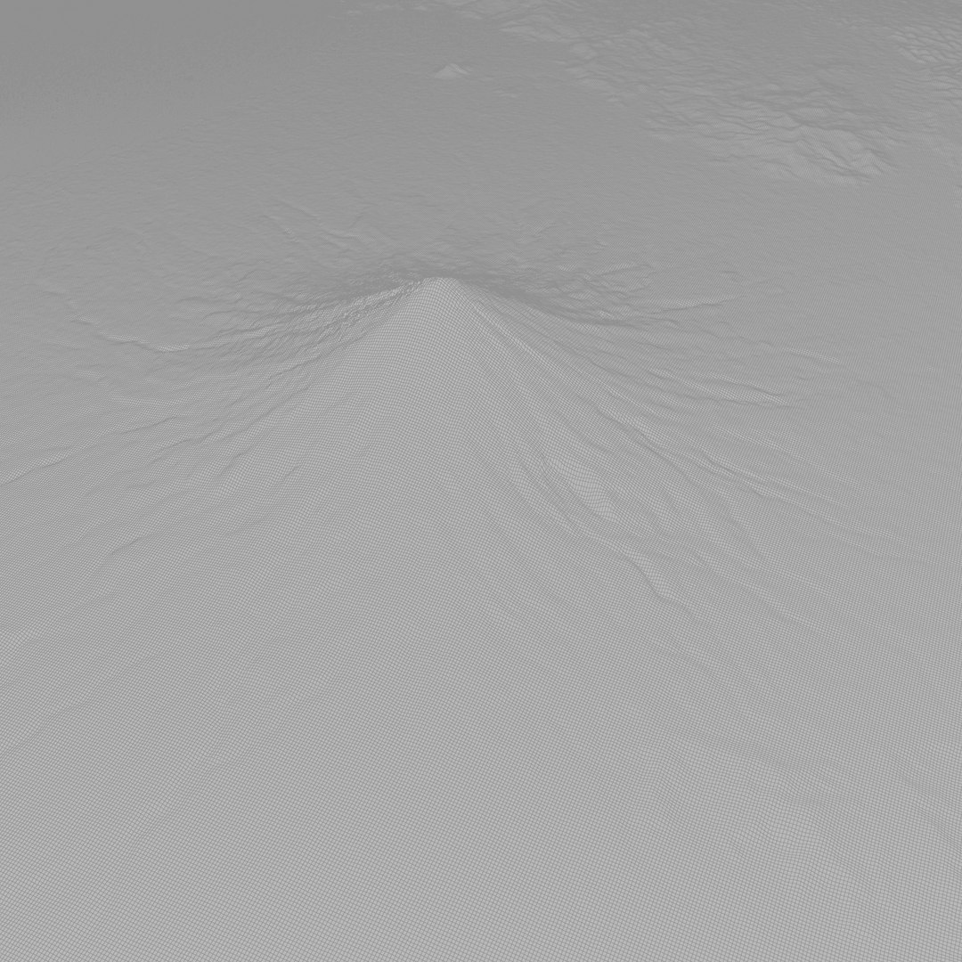 3D volcano mayon model - TurboSquid 1668002