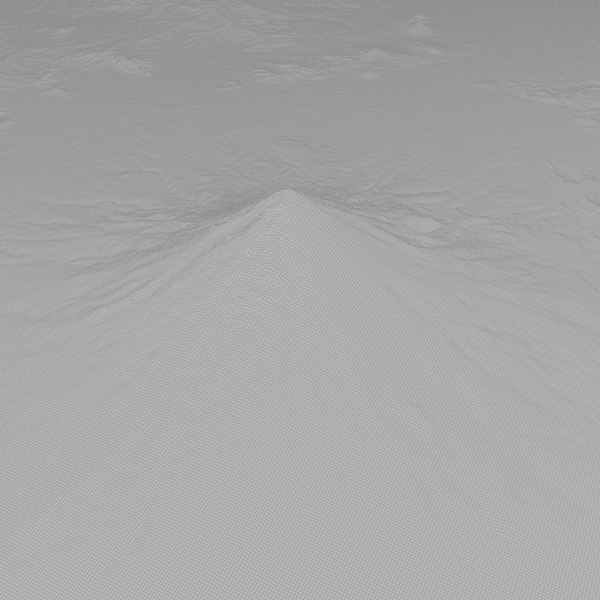 3D volcano mayon model - TurboSquid 1668002