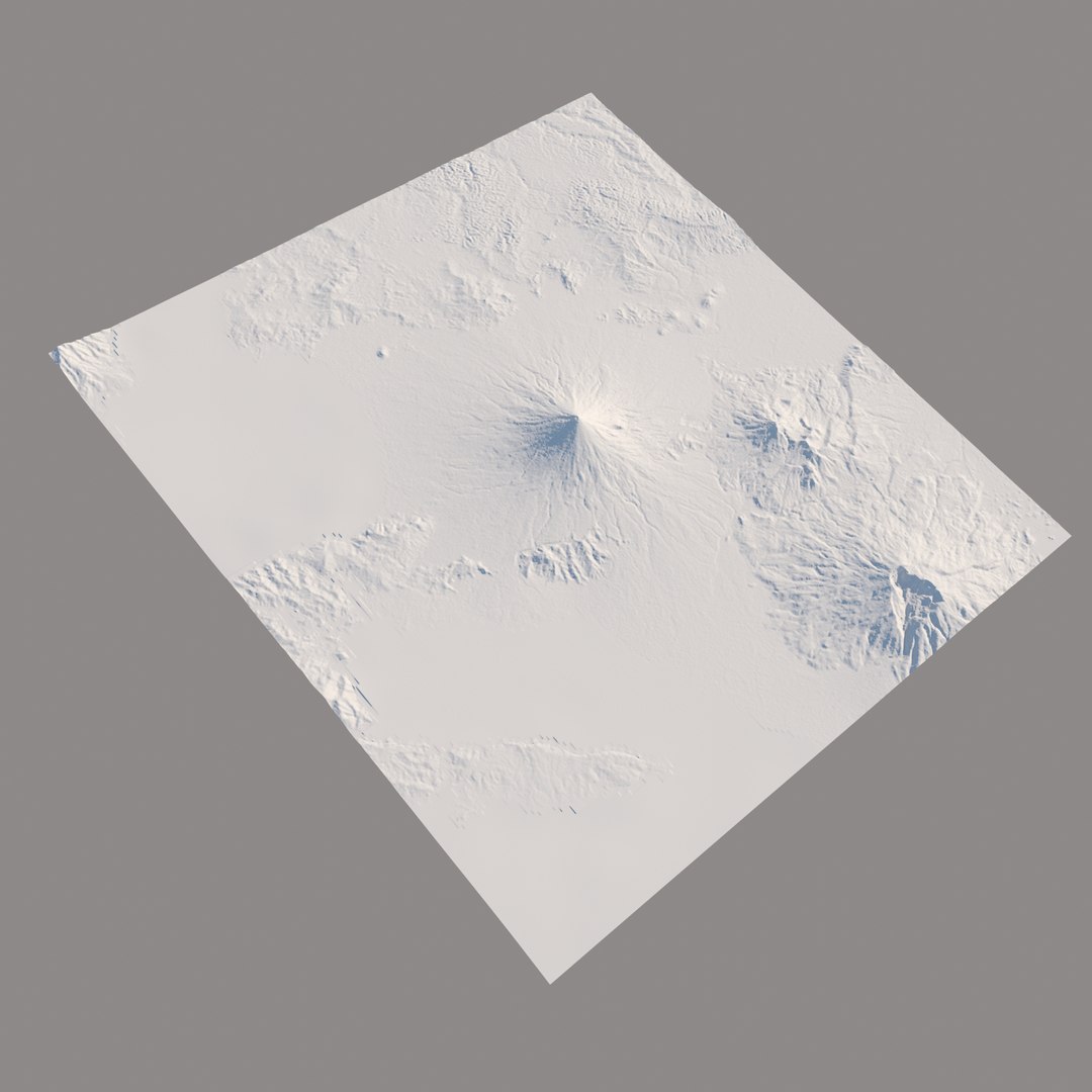 3D volcano mayon model - TurboSquid 1668002