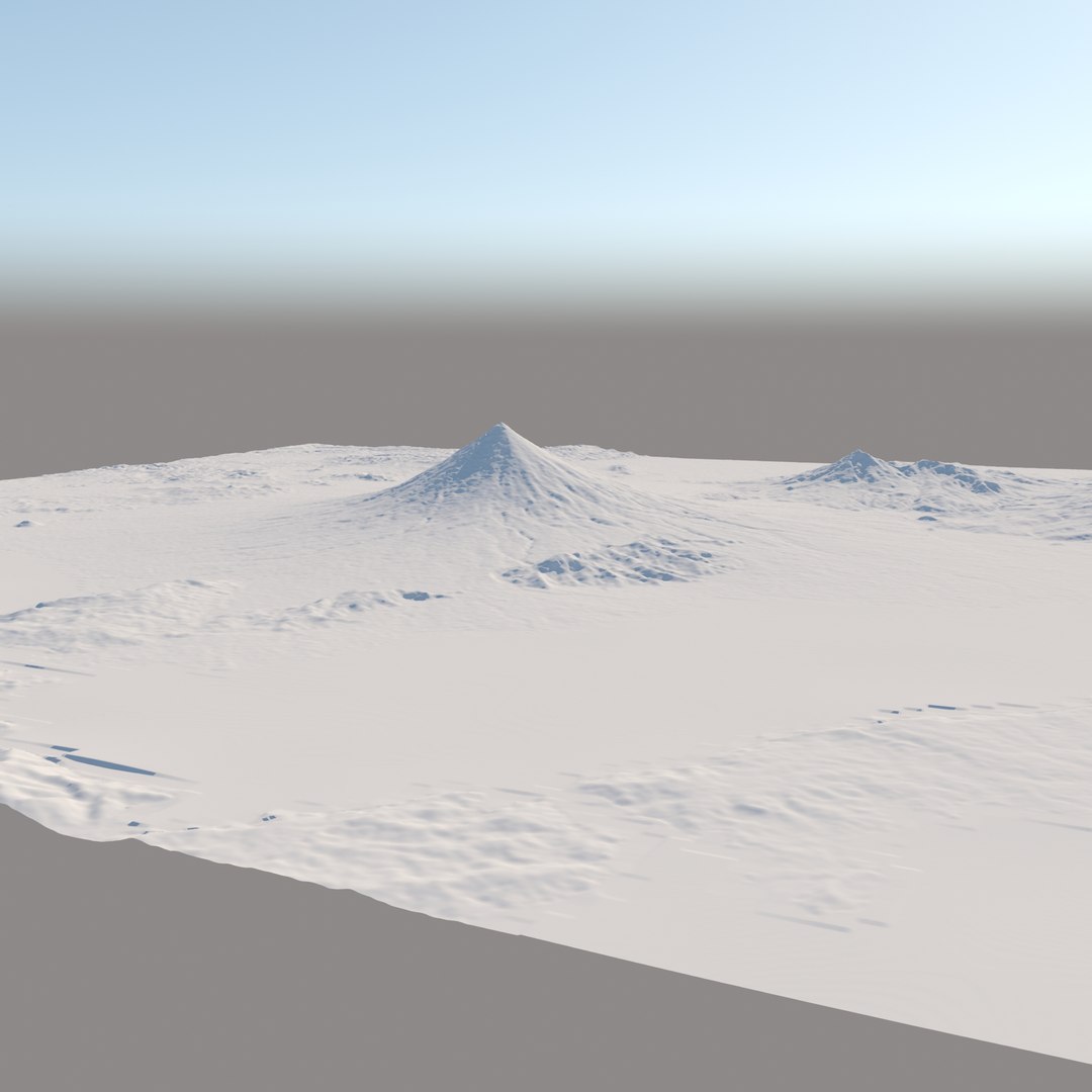 3D volcano mayon model - TurboSquid 1668002