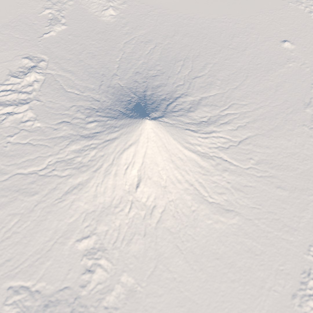 3D volcano mayon model - TurboSquid 1668002