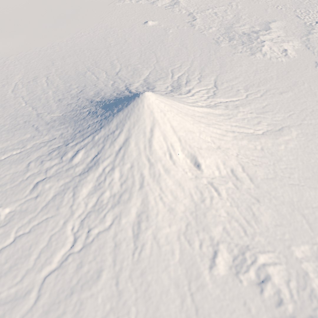 3D volcano mayon model - TurboSquid 1668002