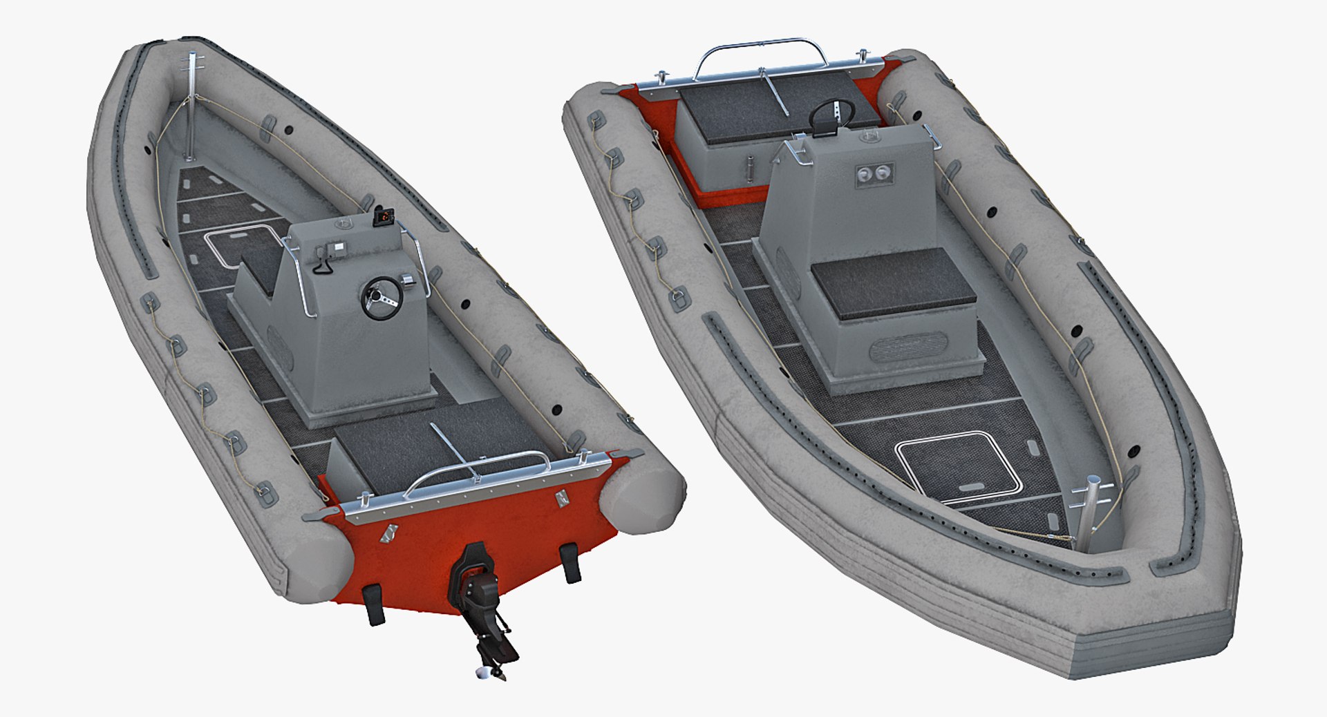 3D Model Rescue Boat - TurboSquid 1246508
