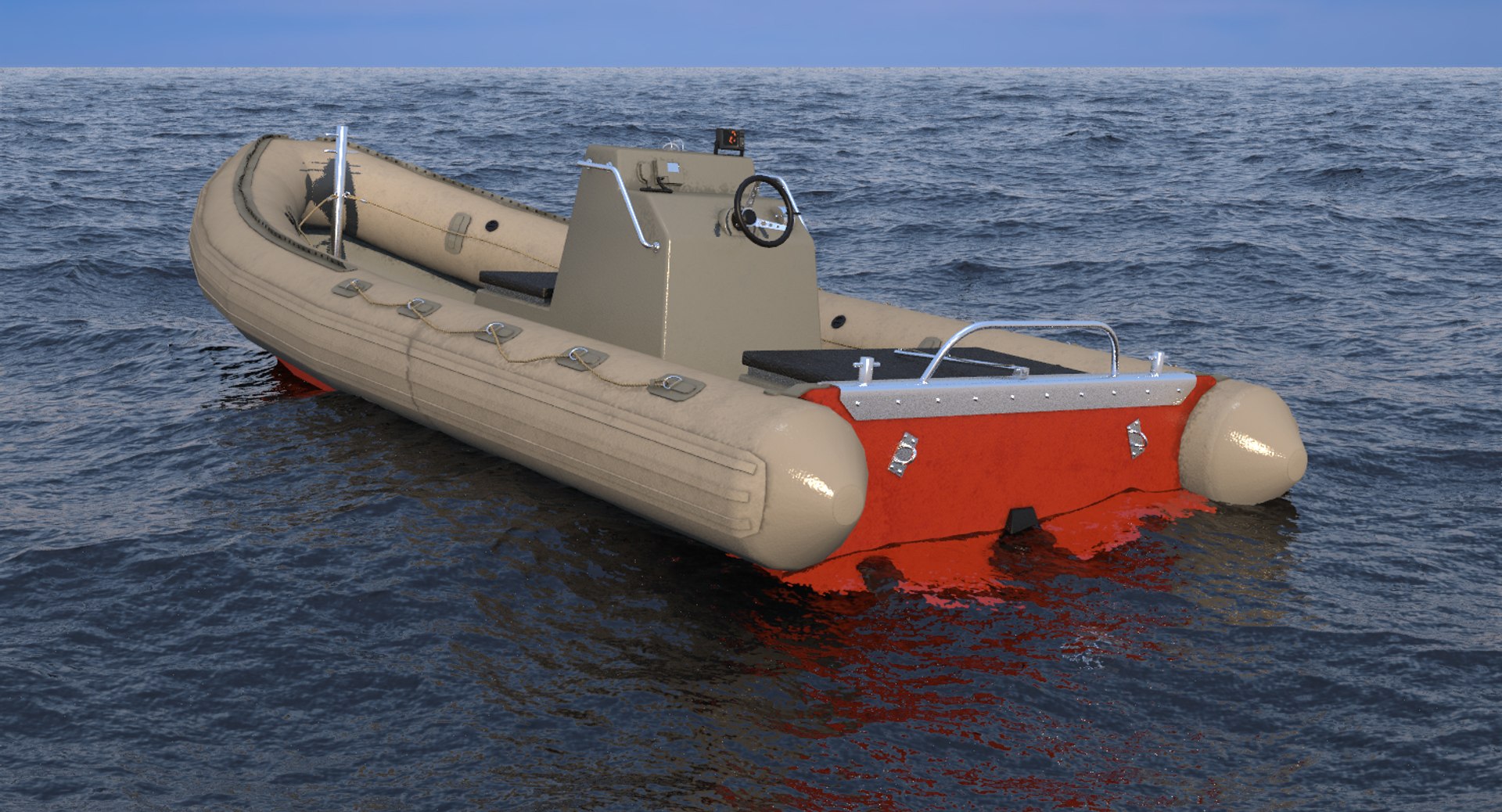3D Model Rescue Boat - TurboSquid 1246508