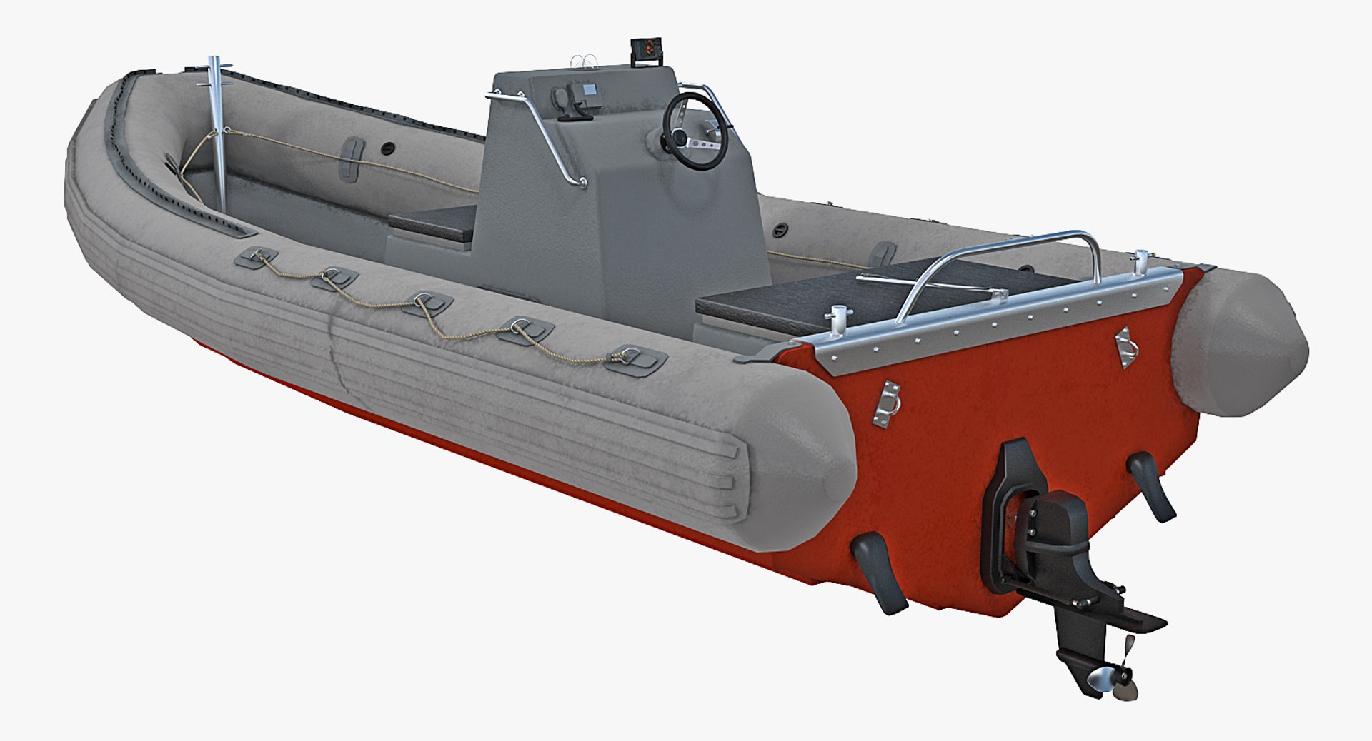 3D Model Rescue Boat - TurboSquid 1246508