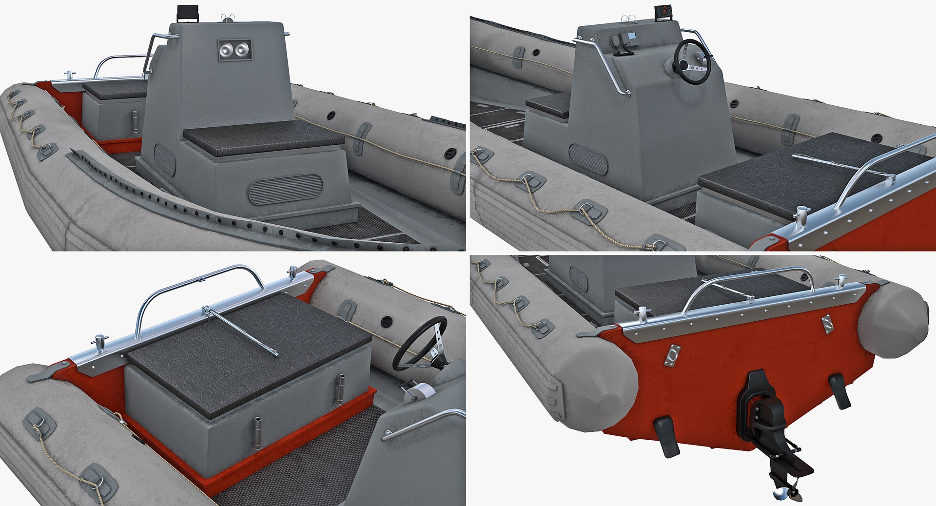 3D Model Rescue Boat - TurboSquid 1246508