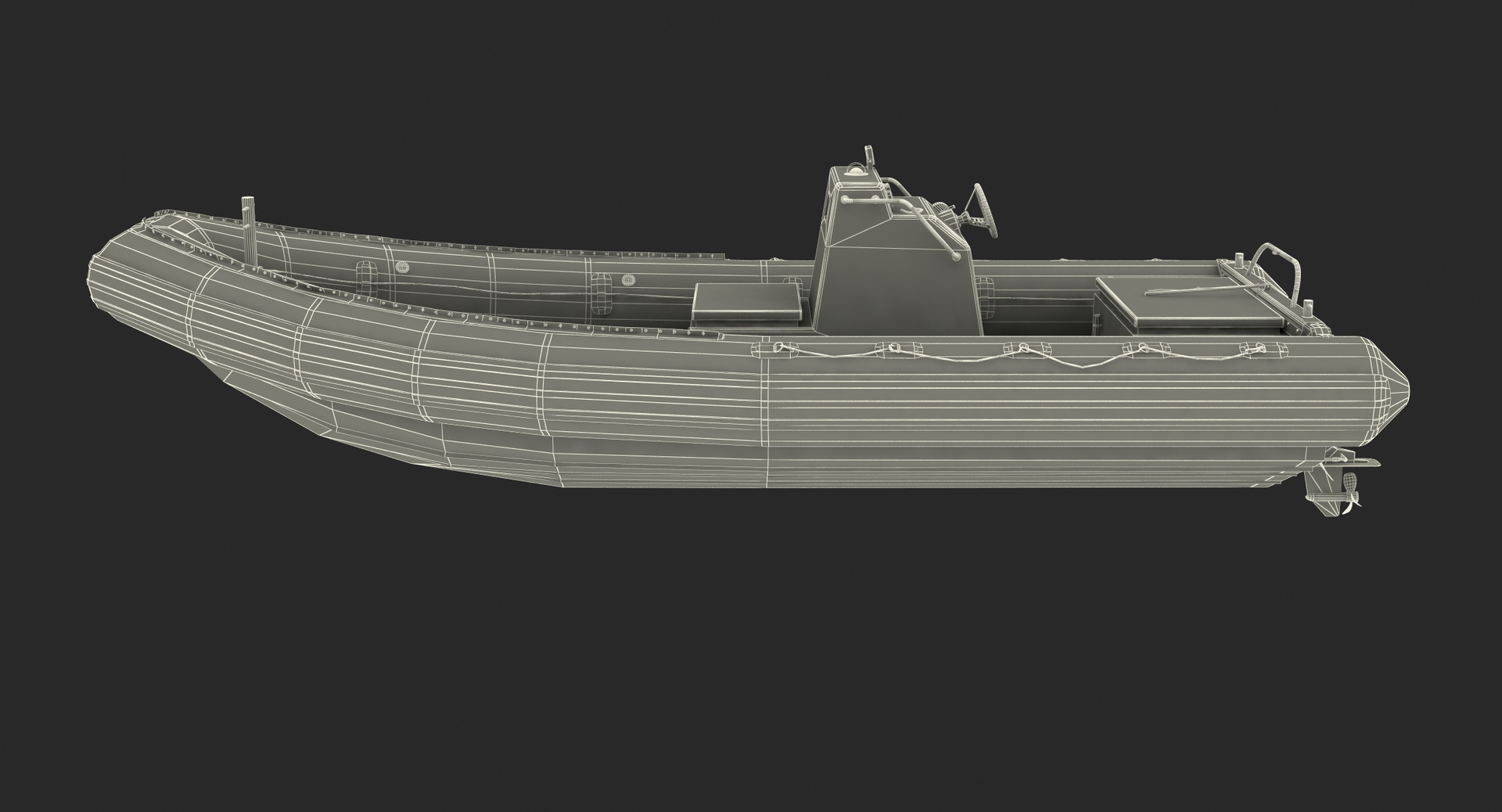 3D Model Rescue Boat - TurboSquid 1246508