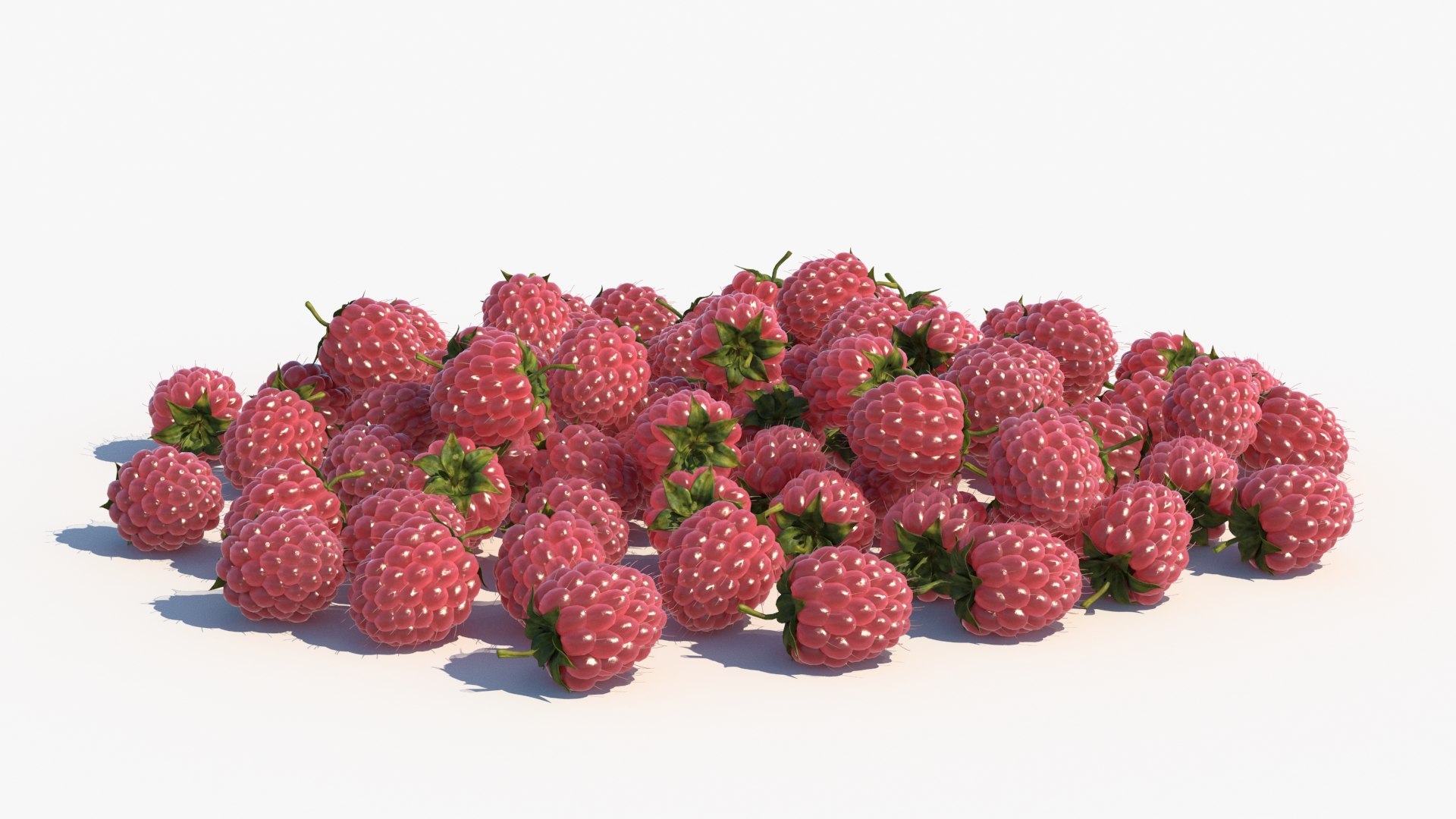 3D Raspberry - TurboSquid 2021705