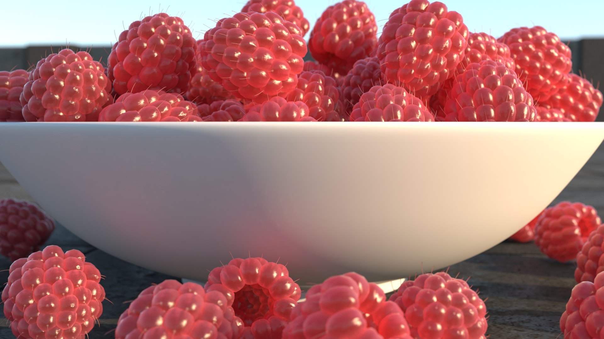 3D Raspberry - TurboSquid 2021705