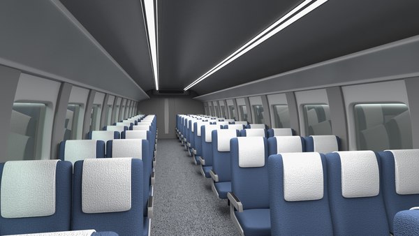 Very High Speed Train 3D model - TurboSquid 1875592