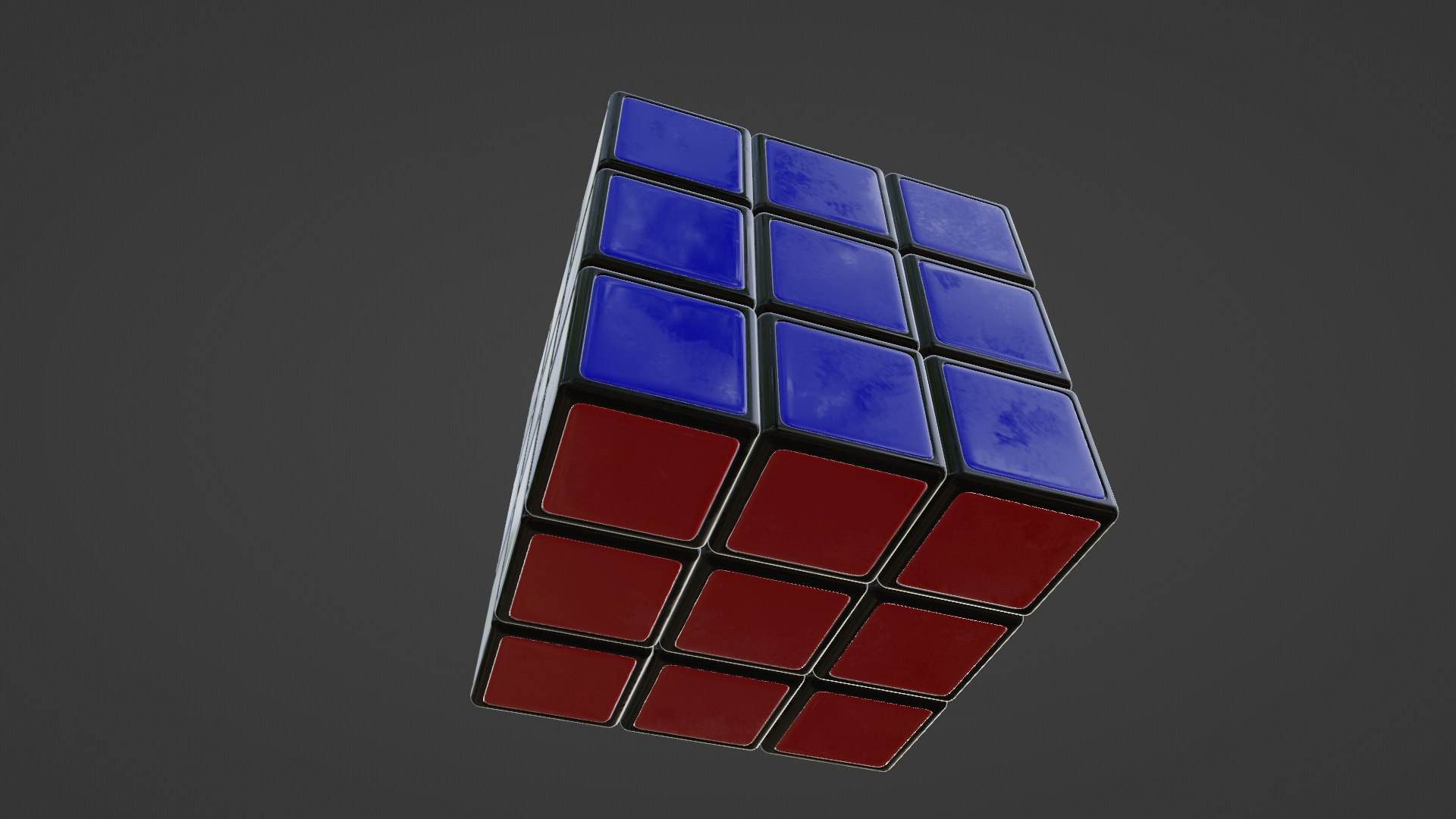 3D Realistic Rubiks Cube - TurboSquid 2226156