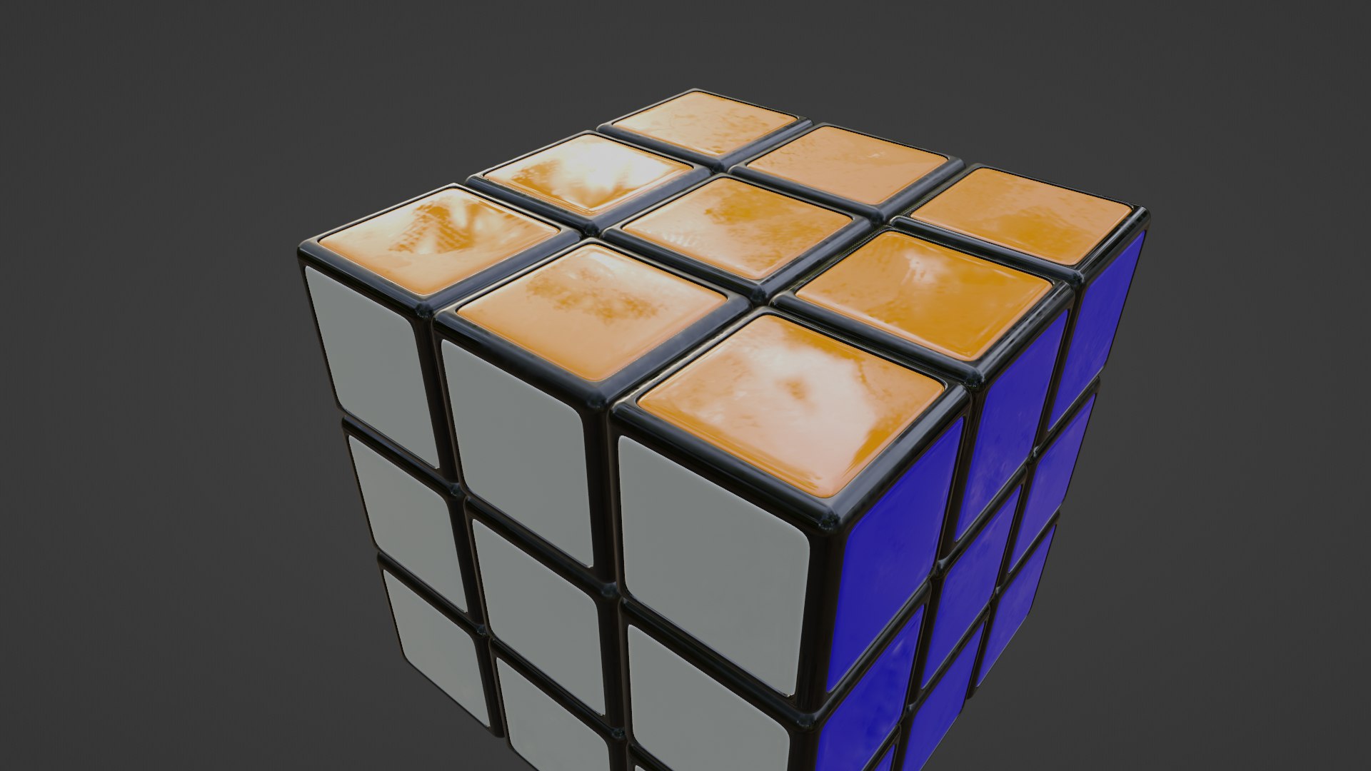 3D Realistic Rubiks Cube - TurboSquid 2226156