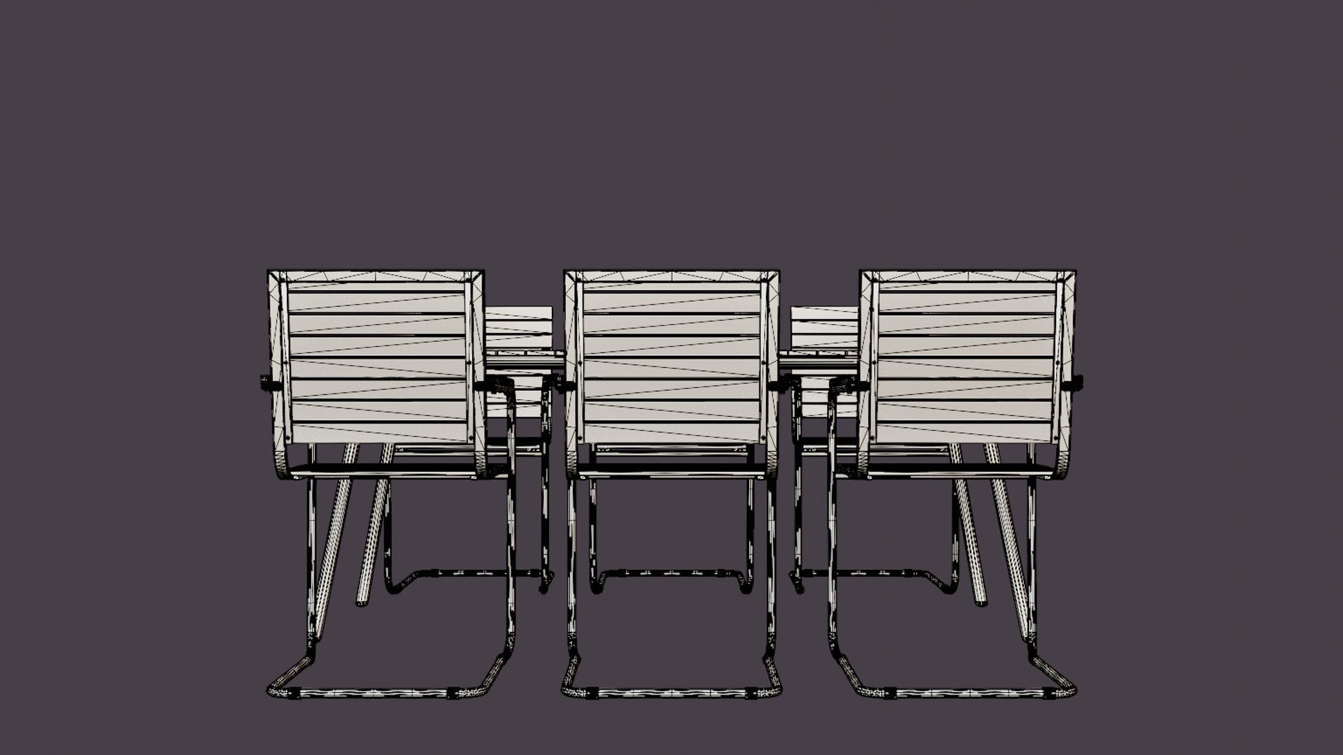 Malo And Hono Dining Set 3D Model - TurboSquid 2240804