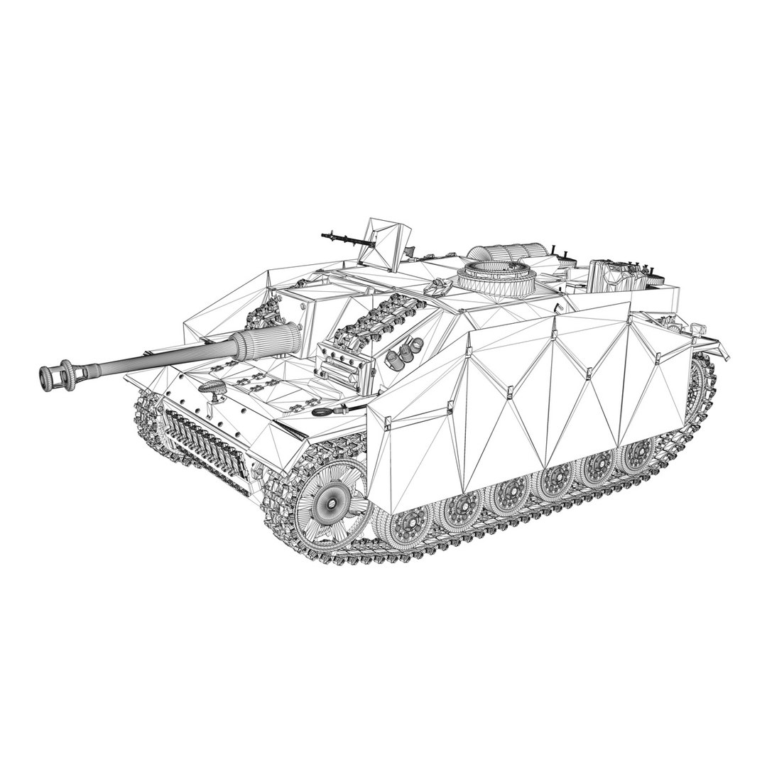 3d obj stug - g iii