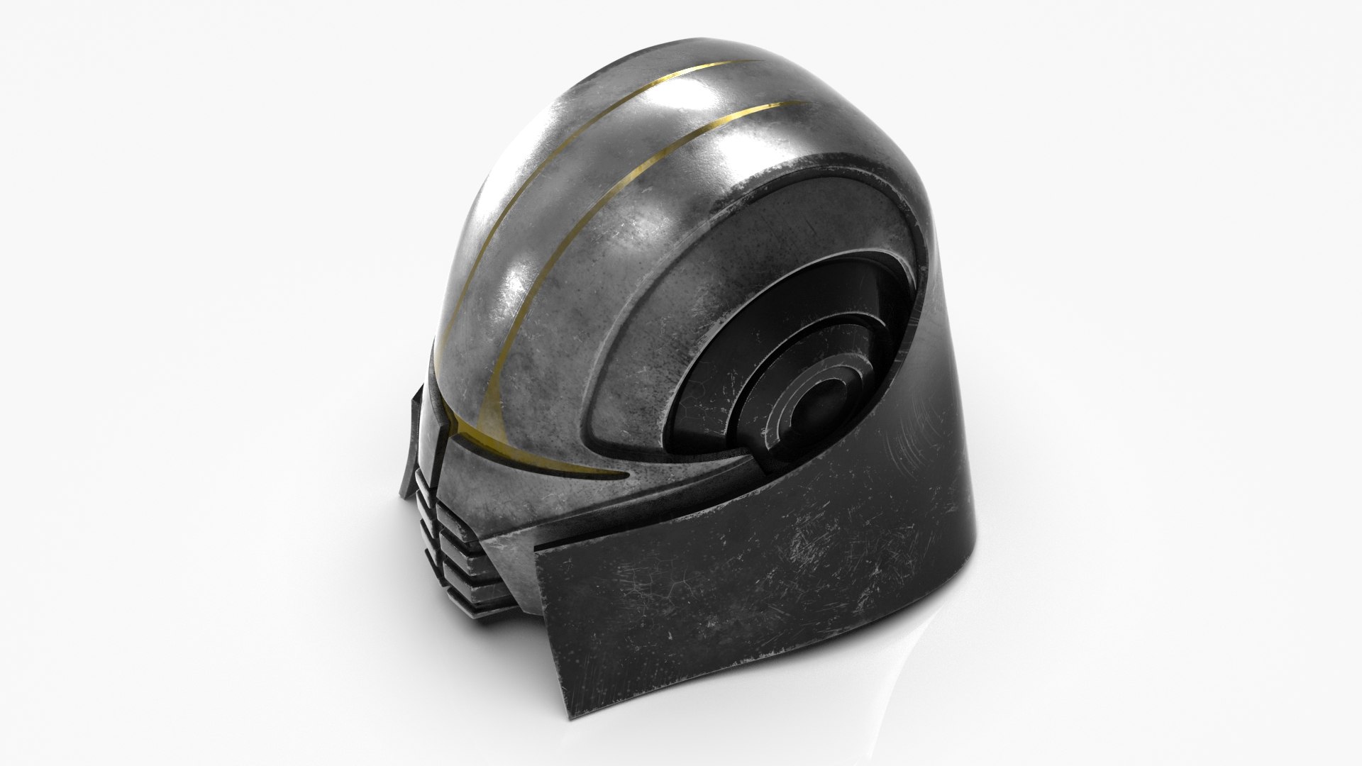 3D Model Starkiller Helmet - TurboSquid 1988333