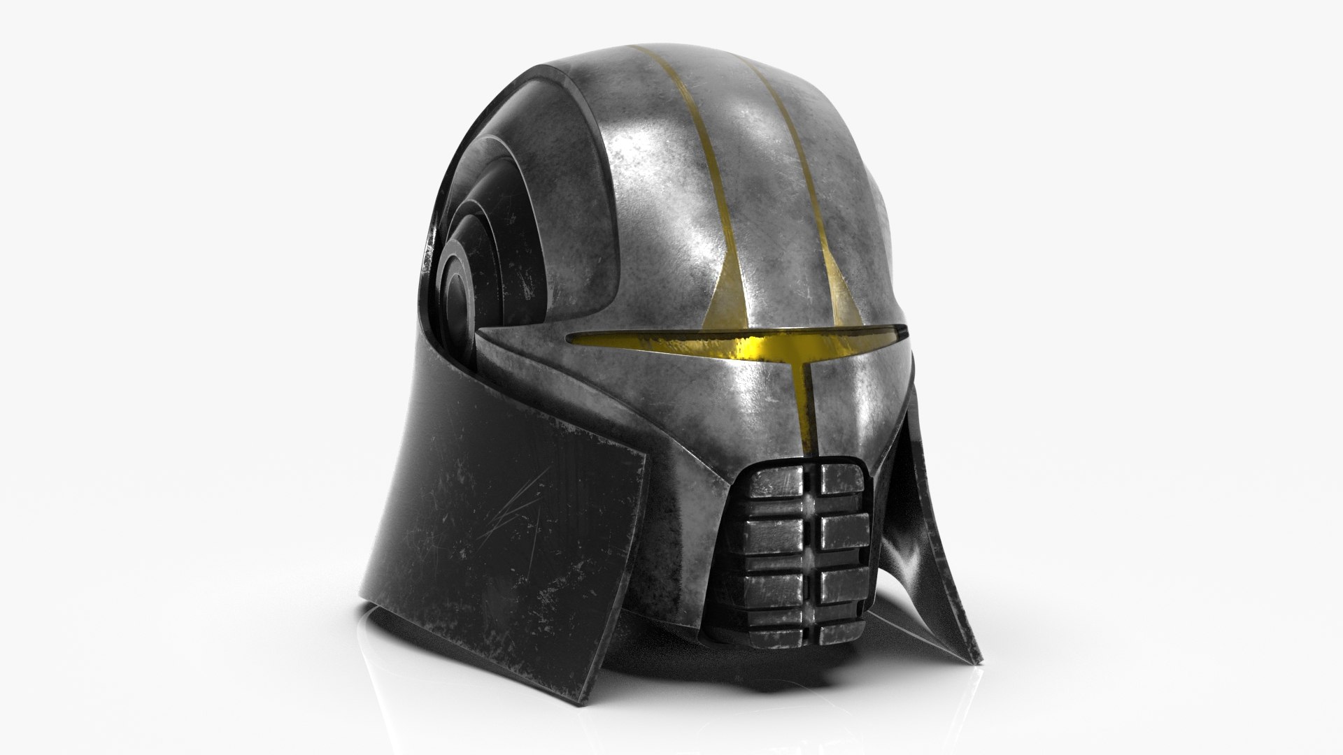 3D Model Starkiller Helmet - TurboSquid 1988333