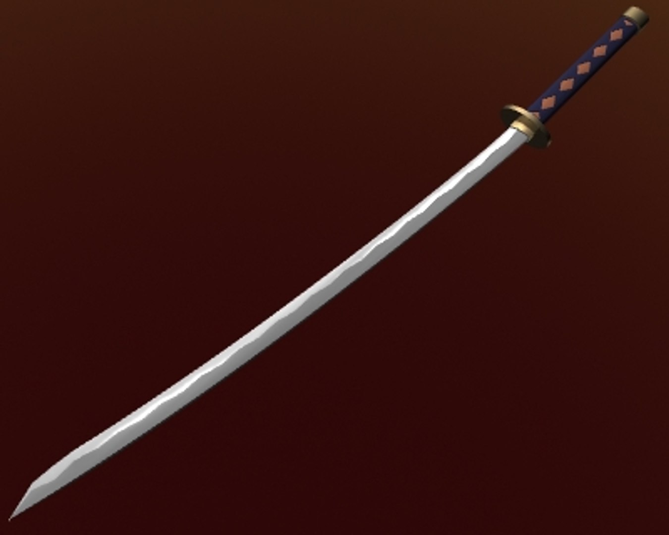 3d Model Reversed Blade