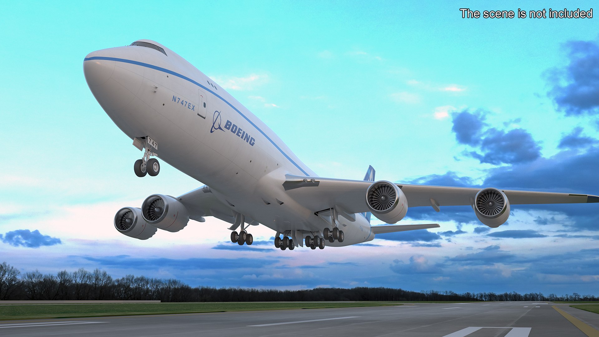 3D Boeing 747-8 Freighter Model - TurboSquid 2371680