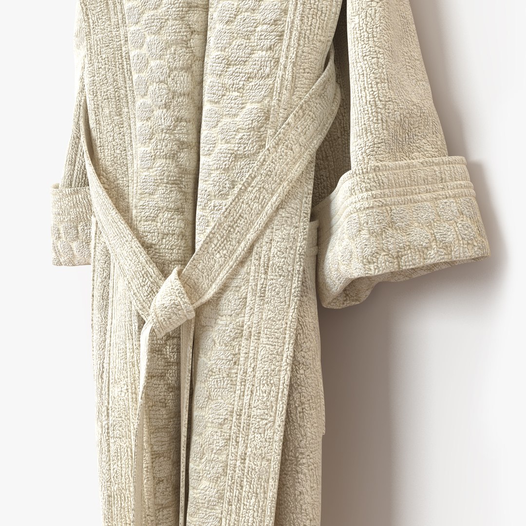 Bathrobe Bath 3d Max