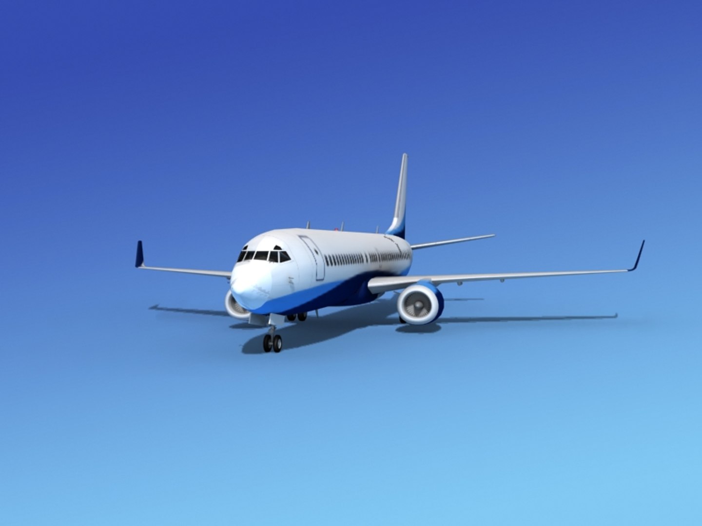 3d Model Boeing 737-800 737