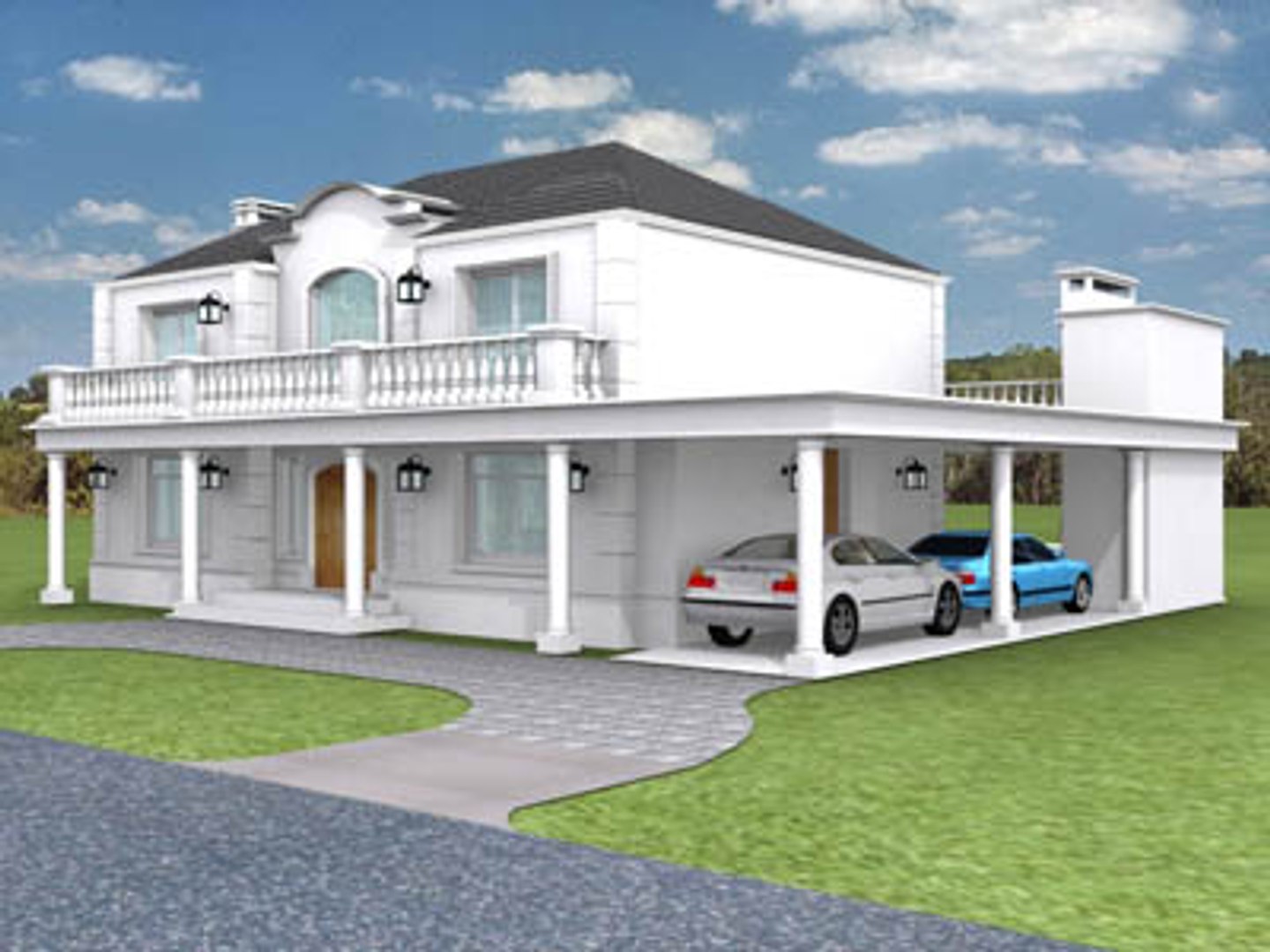 3d model house studio