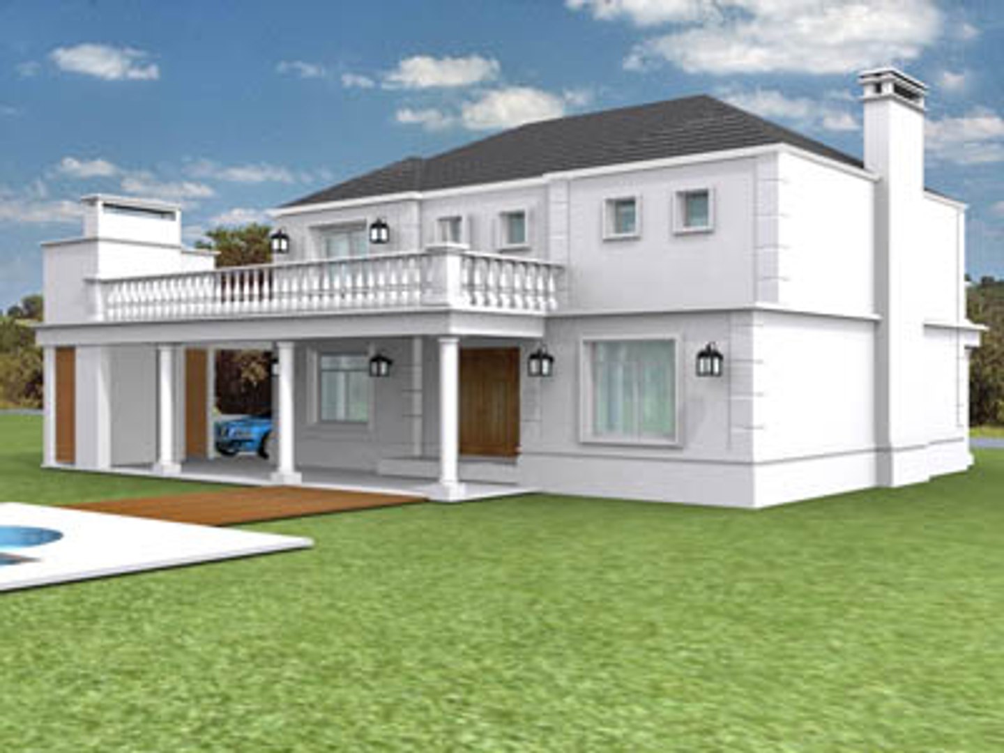 3d model house studio