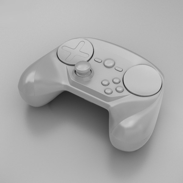 3D steam controller model - TurboSquid 1329119