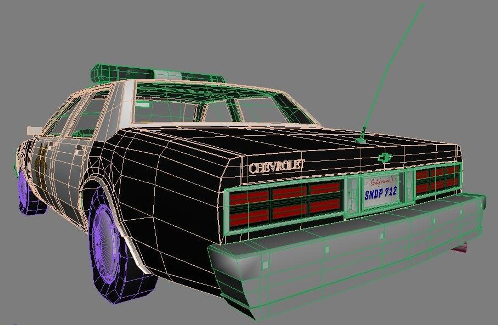 3d Model Chevrolet Caprice Versions Cars