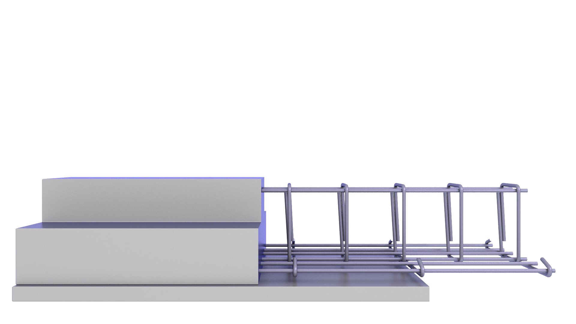 Concrete Footing Foundation Rebar 23 3D Model - TurboSquid 2257204