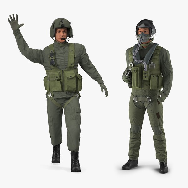 3D Pilot Models | TurboSquid