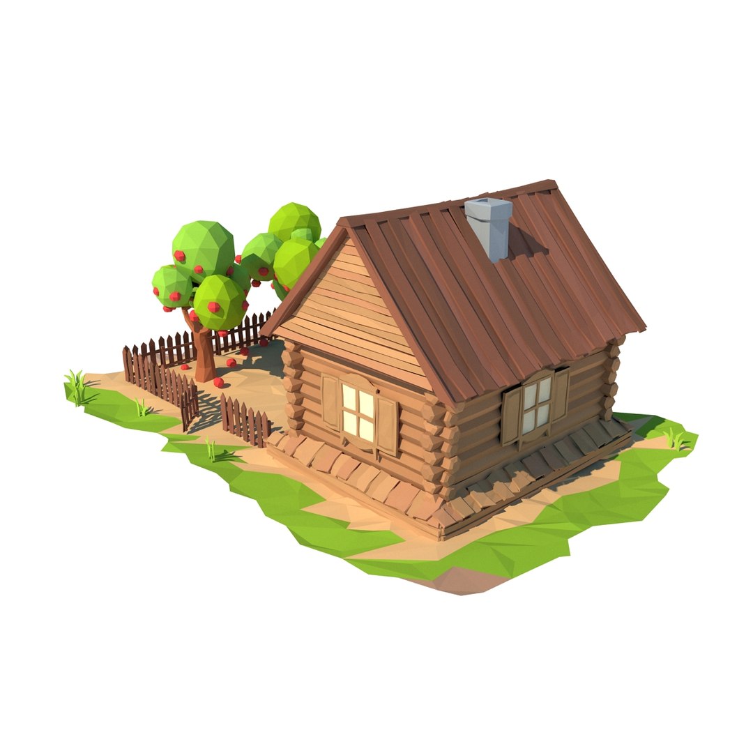 Max Wooden House Cartoon