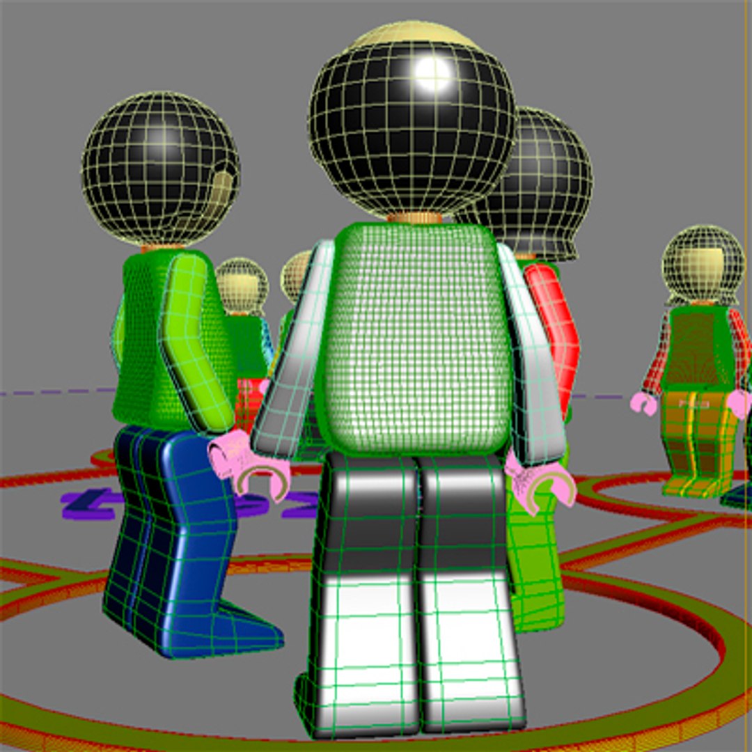 3d Model Men Man