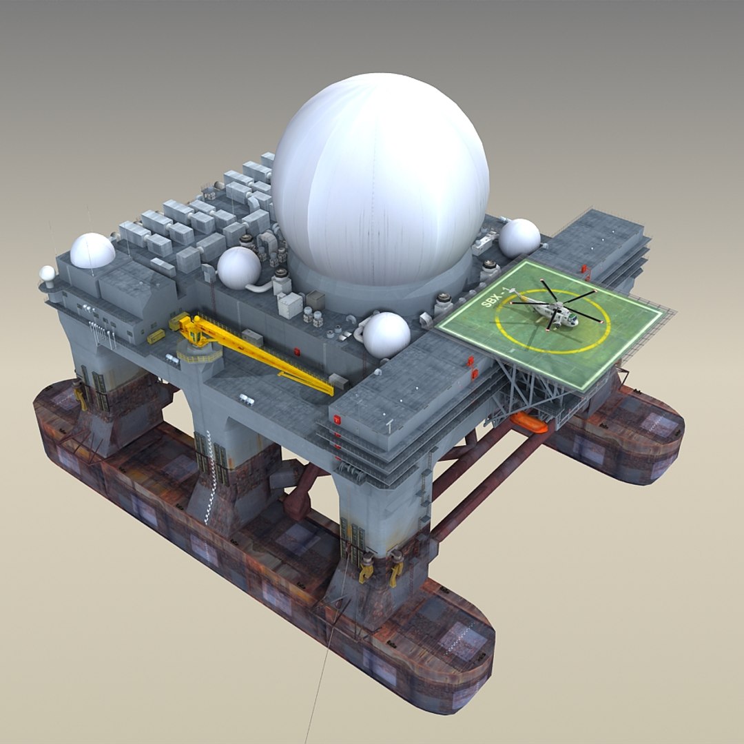 3d sbx-1 sea-based x-band radar