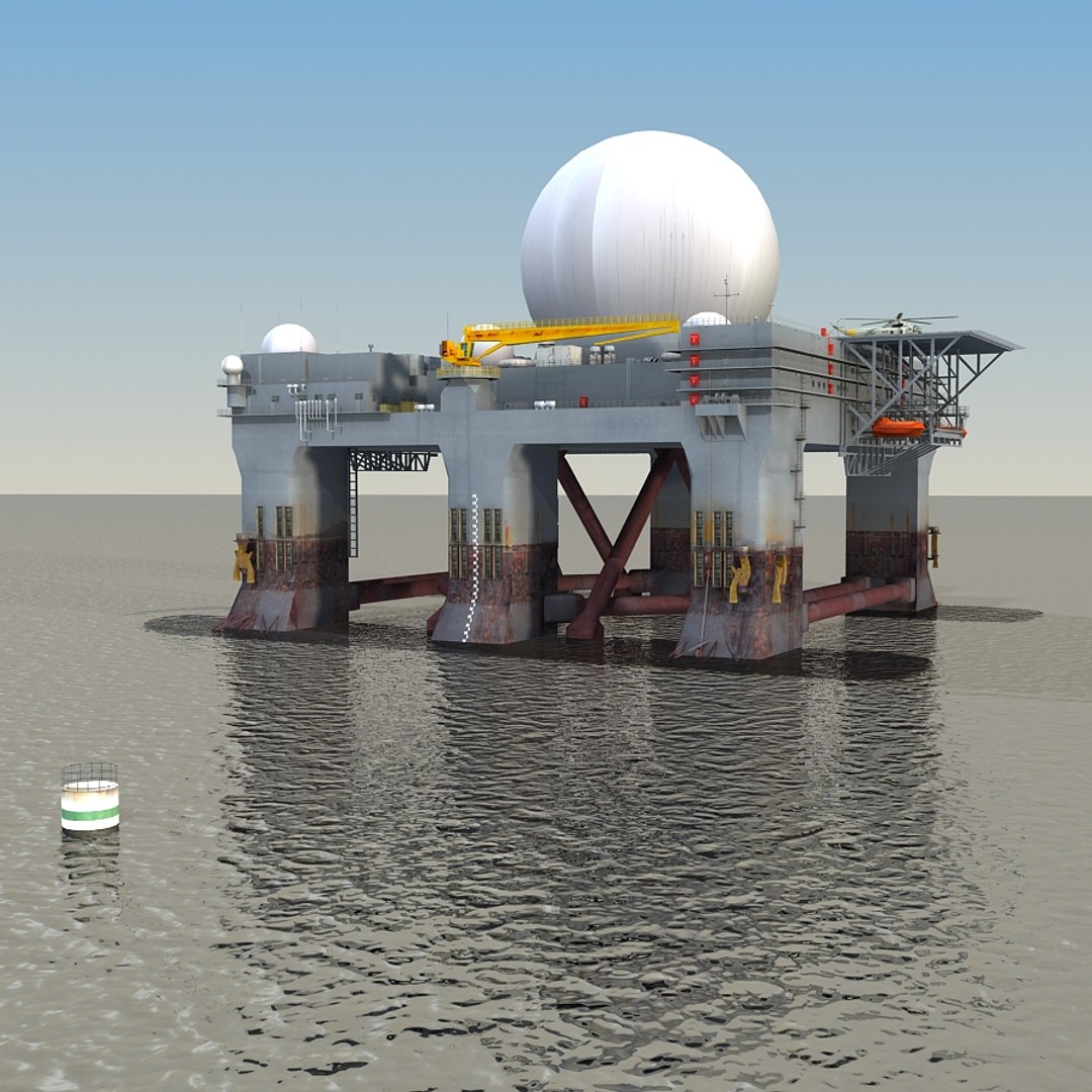 3d Sbx-1 Sea-based X-band Radar