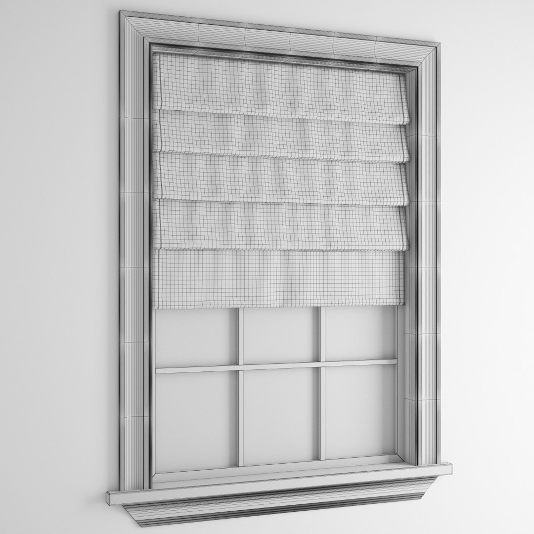 3D Roman Shades 29 - TurboSquid 1752703