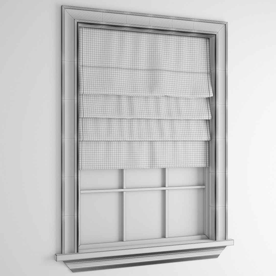 3D Roman Shades 29 - TurboSquid 1752703