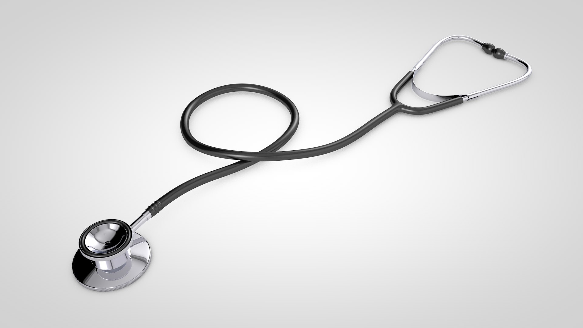 3d Stethoscope Model