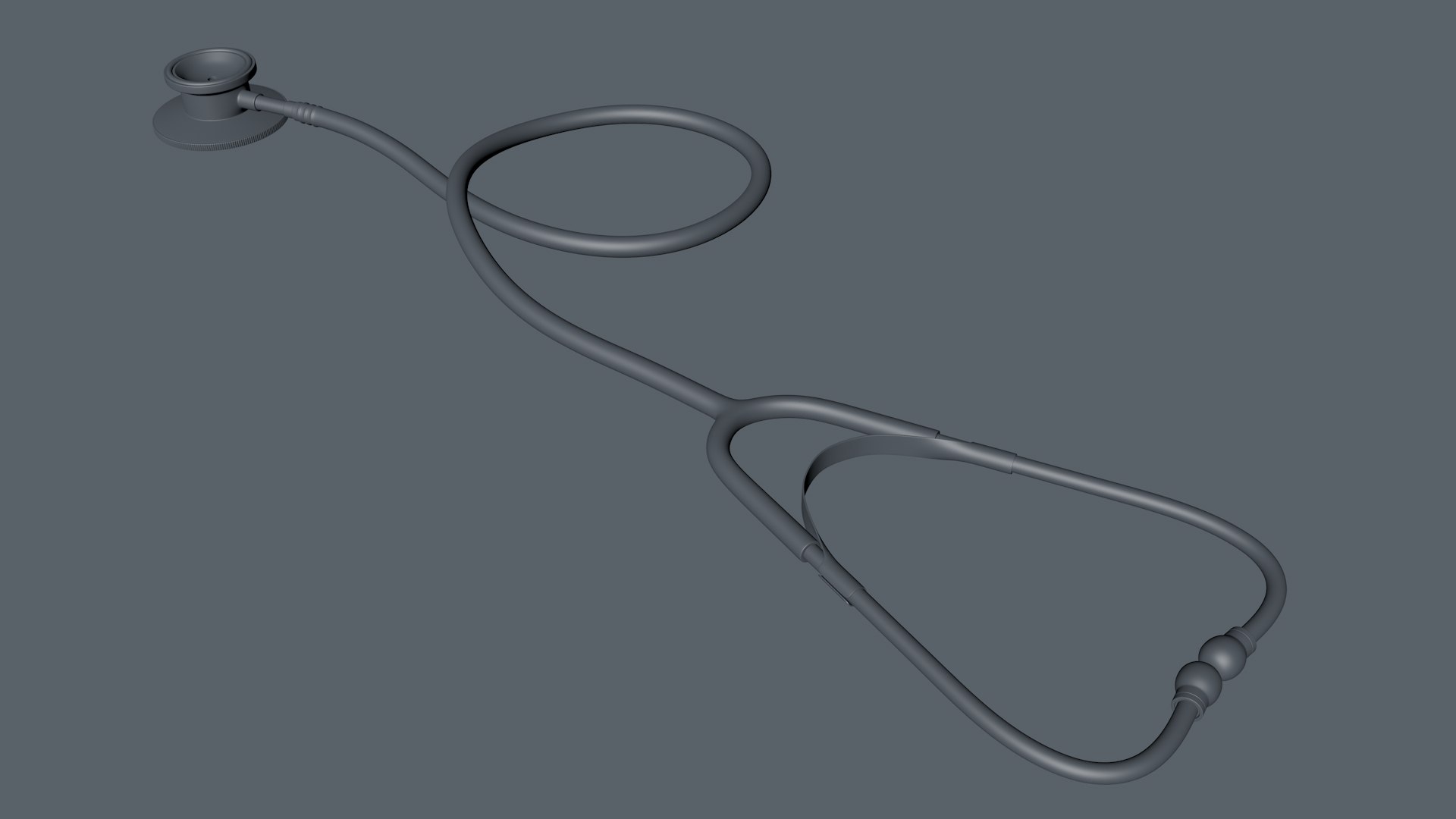 3d Stethoscope Model
